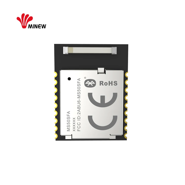 Nrf52832 Ble Mesh Module With Ant Nfc Small Size Ble Module With Metal Shield And 32.768k ...