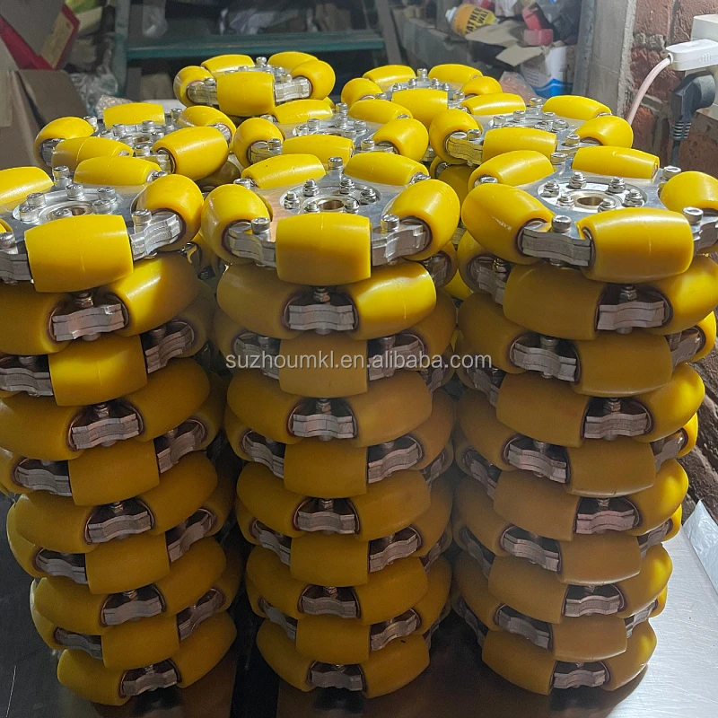 5inch Omni Wheel - Solid Rubber Coupling for AGV Robots
