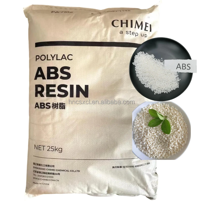 Chimei ABS Pa-757 Resin Granules Injection Molding Grade Plastic Raw Material Abs Pellets ...