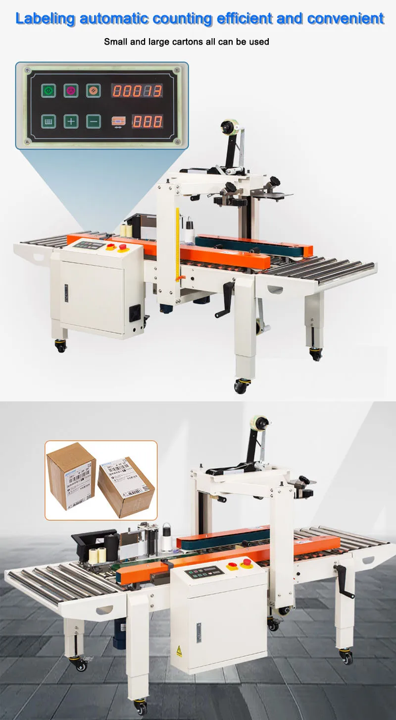 Full-automatic Intelligent And Accurate Labeling Of Box Sealing And ...