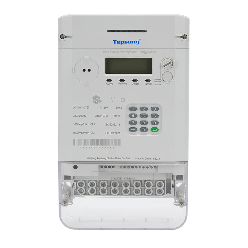 Sts Three Phase Four Wire Smart Prepayment Electronic Energy Meter ...