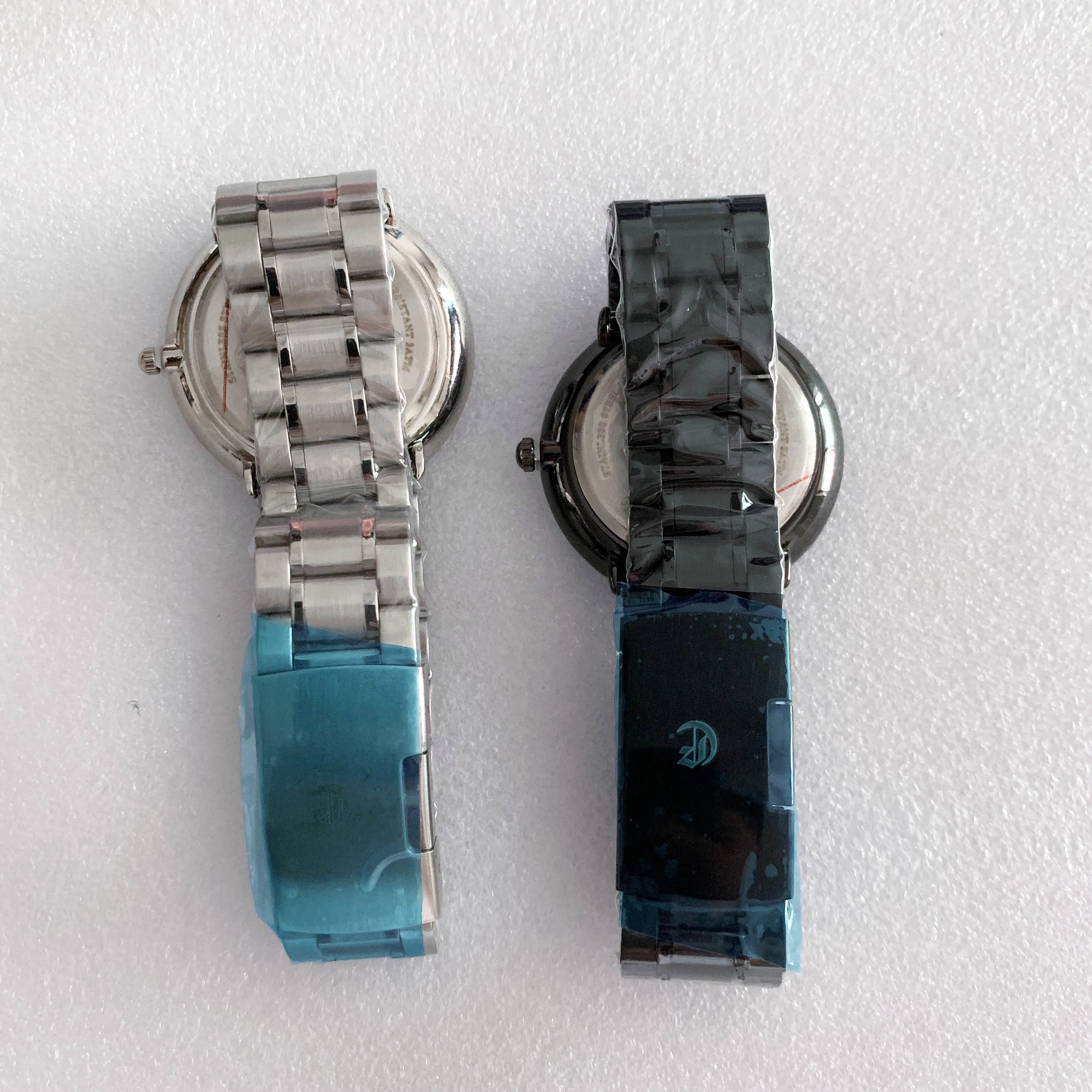 Your Logo Custom Branding Watch Black Stainless Steel Personalized ...