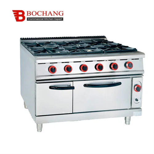 Factory Price Gas Burner Six Burner High Efficiency Freestanding Gas ...