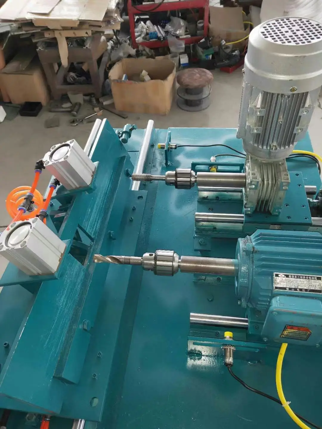 Punching and Tapping MachineBroom Pole Tapping MachineSheet Metal ...