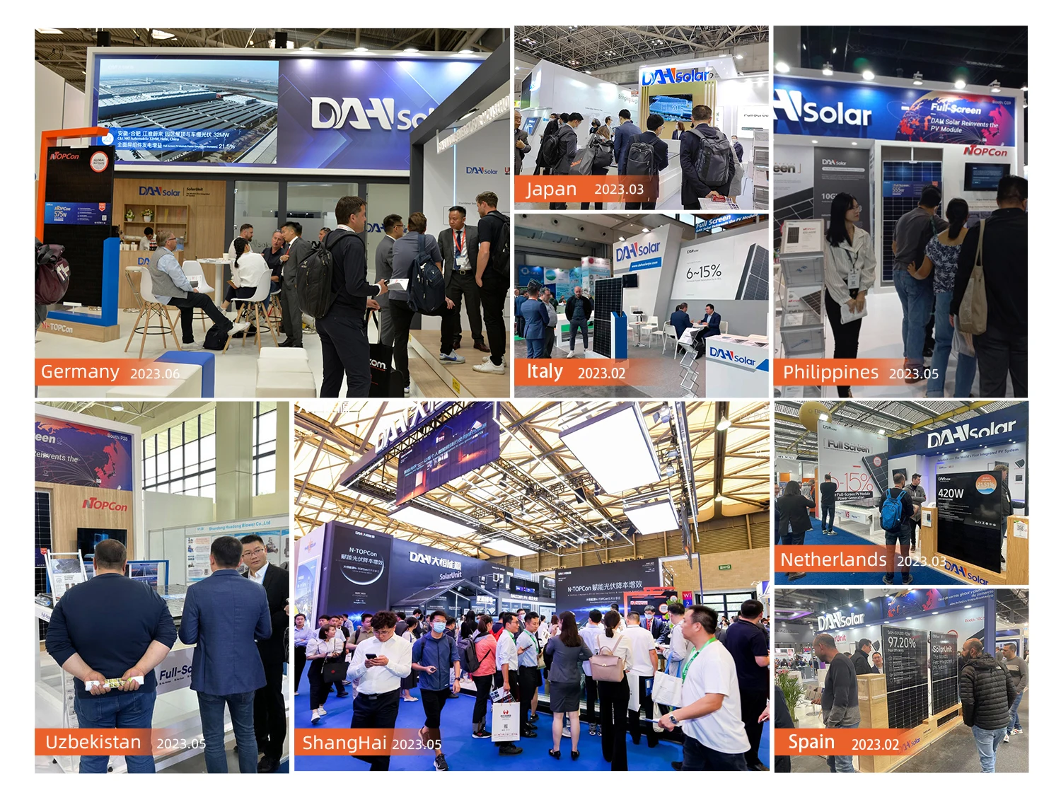 DAH 182mm 600w 610w 620w Solar Panels - High Power & Efficiency