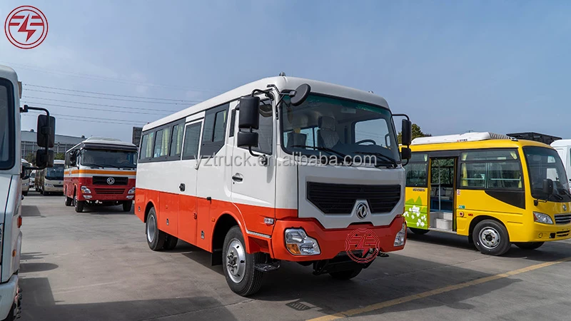 Multifunctional Camper Caravan Bus 4x4 Off Road Commuter Shuttle Bus 10 ...
