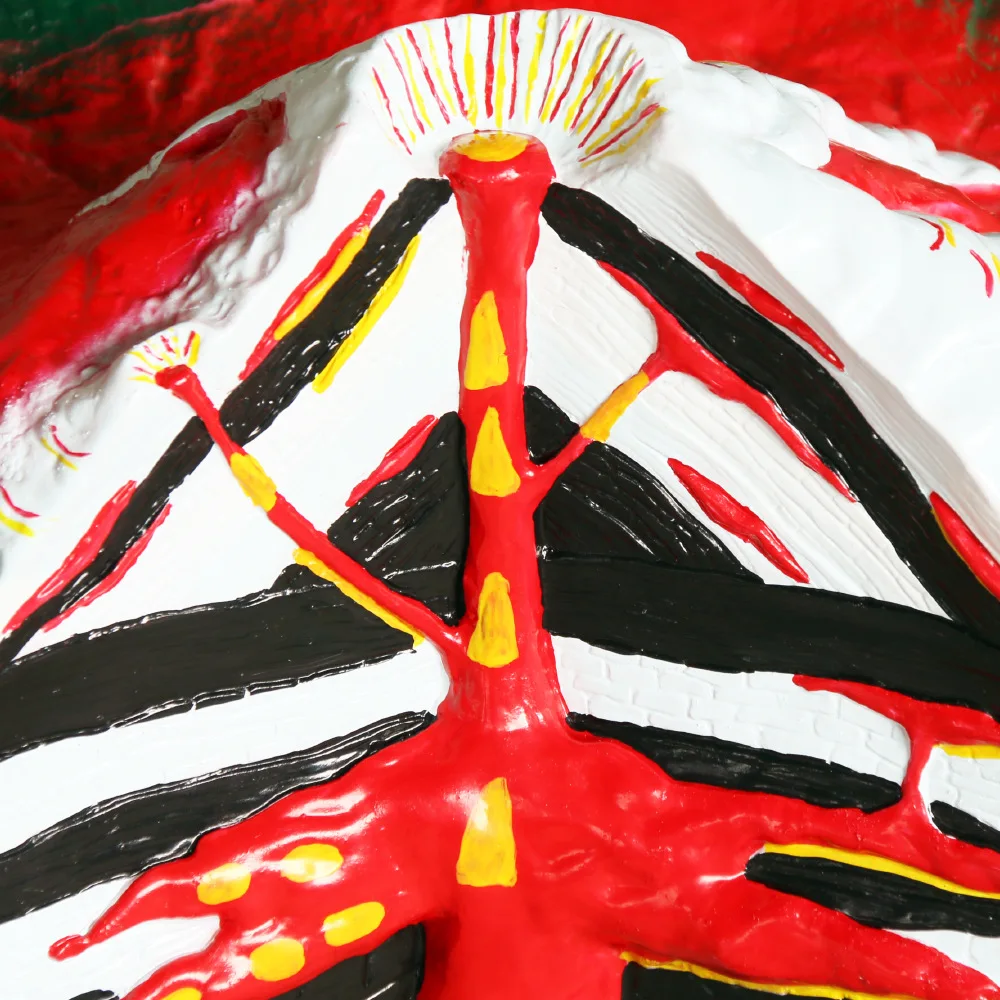 Educational Geographical Model of Valcano PVC Volcano Model Model of ...