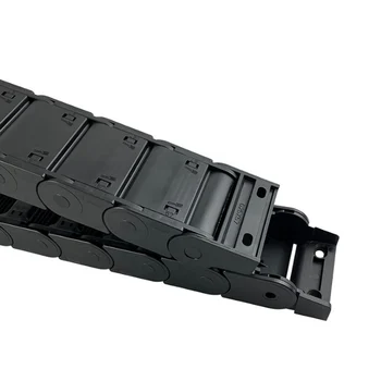 25x120 R55 Plastic Flexible Cable Carrier Tray Carrier For Enclosed ...