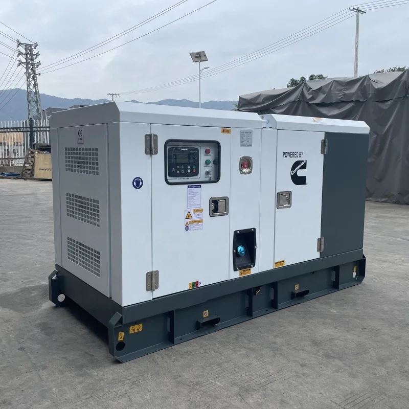 Low Power Electric Generator 50kva 60kva 100kva 120kva Super Silent ...