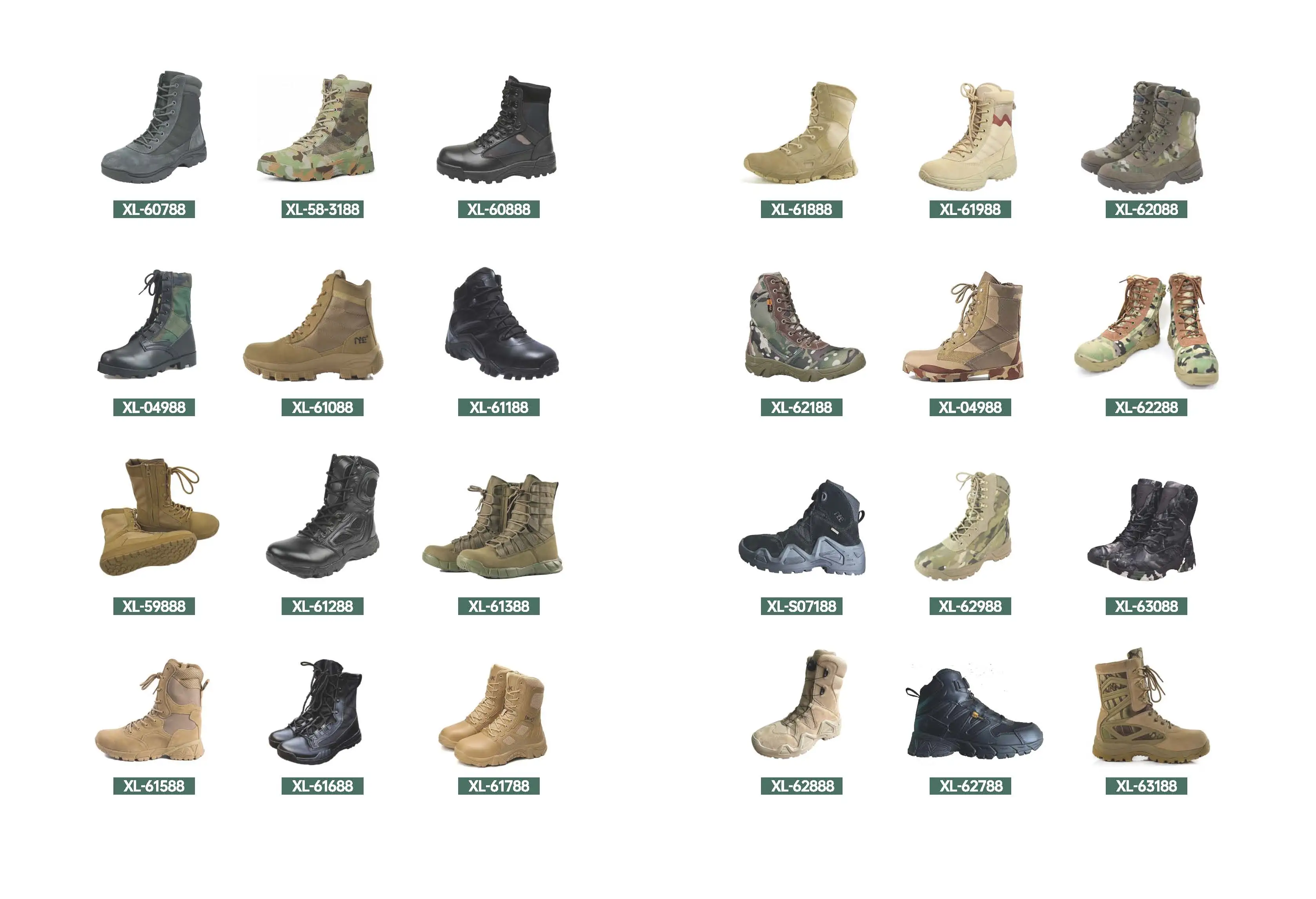 Domineering Men Tactical Boots - DF0726 5AA UZMK AS33 High Cut Hiking ...