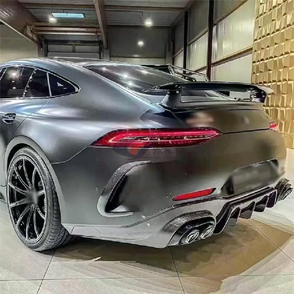 Car Exterior Conversions For Benz Amg Gt63 53 43 B-style Carbon Fiber ...
