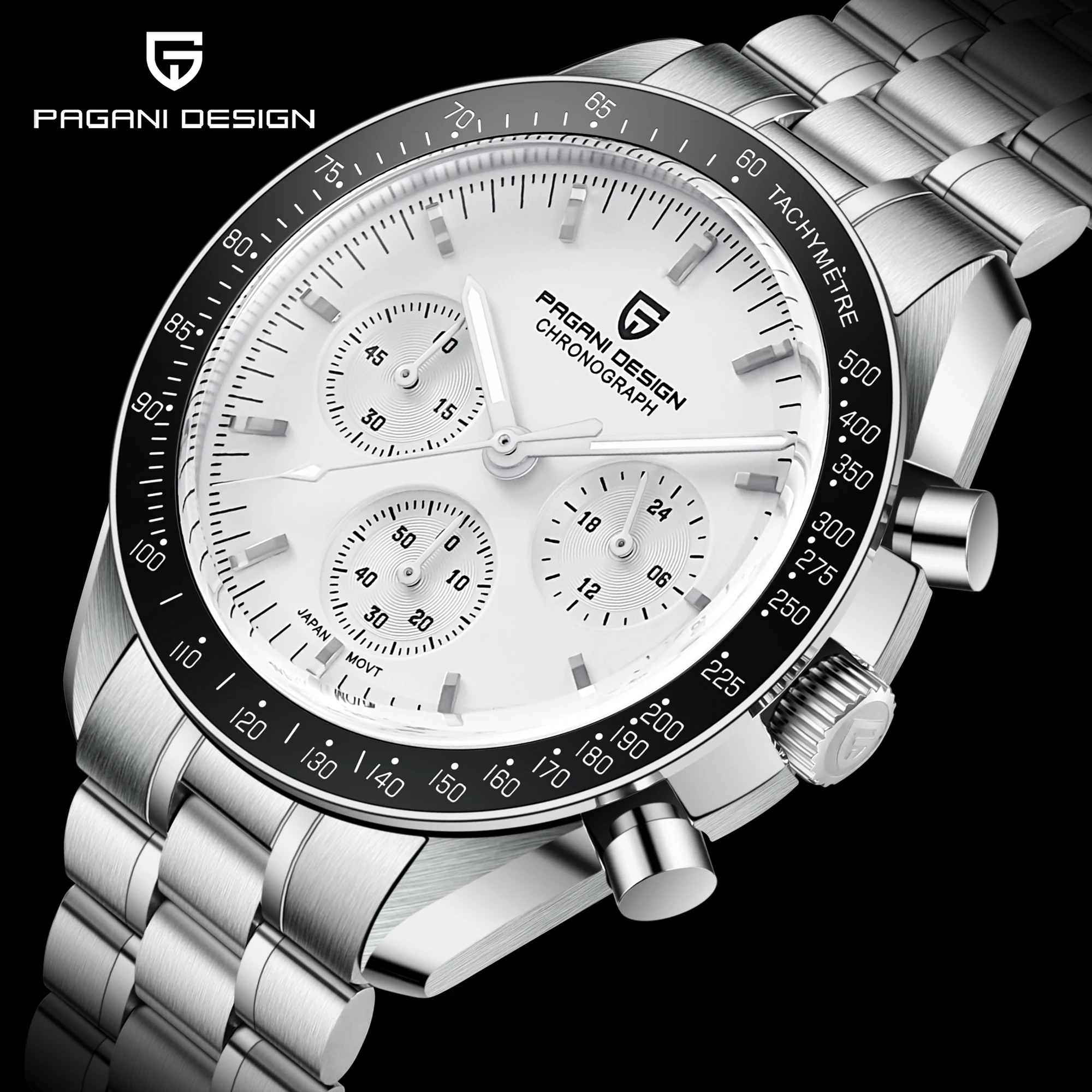 New Version Pagani Design 1701 Luxury Men Quartz Chronograph Wrist ...