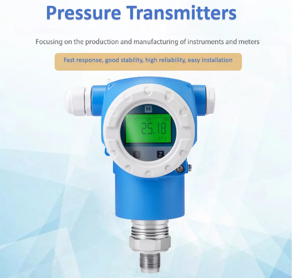 Explosion-proof Pressure Transducer Sensor Rs485 Modbus Protocol 300psi Pressure Transmitter ...