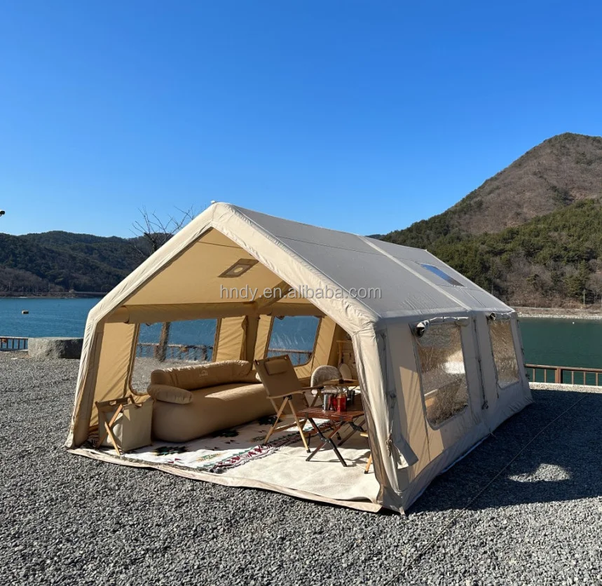 17.2 Inflatable Camping Tent - Durable & Waterproof