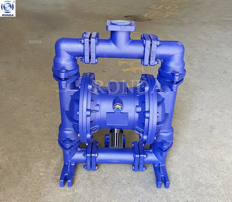 Ronda Qby Ppci/ss/pvdf Pneumatic Reciprocating Diaphragm Pump For Food,Chemical,Water,Etc. - Buy ...