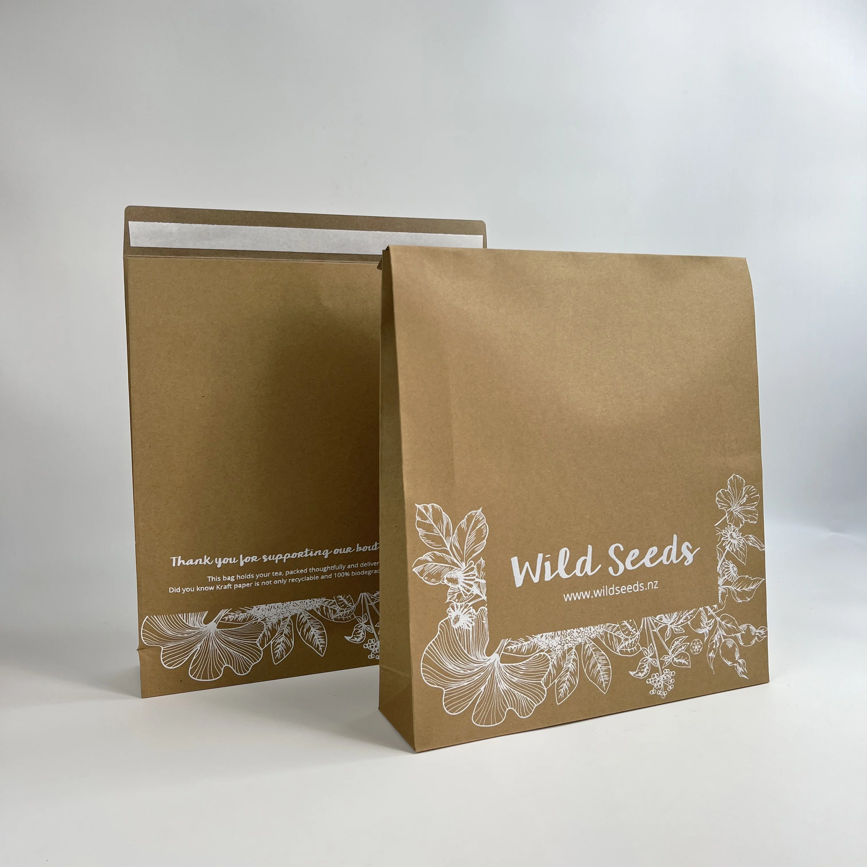 Biodegradable Kraft Paper Mailer Bags for Eco-Friendly Shipping