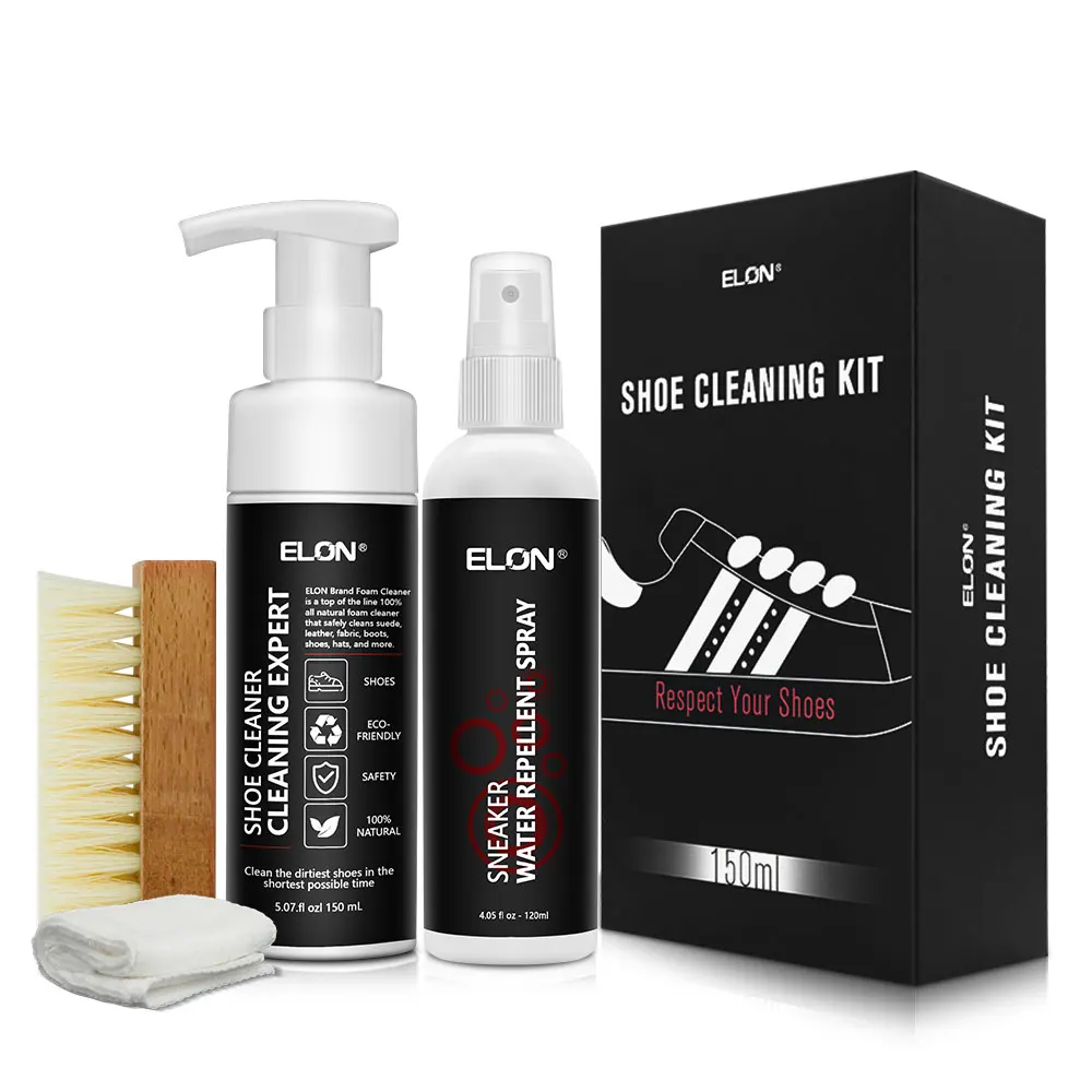 Elon 100% Natural Sustainable Eco-friendly Shoe Cleaner Oem Fsc Package ...