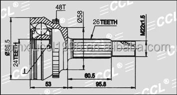 Ccl China Factory Supply Japanese Auto Spare Parts Front Left/right ...