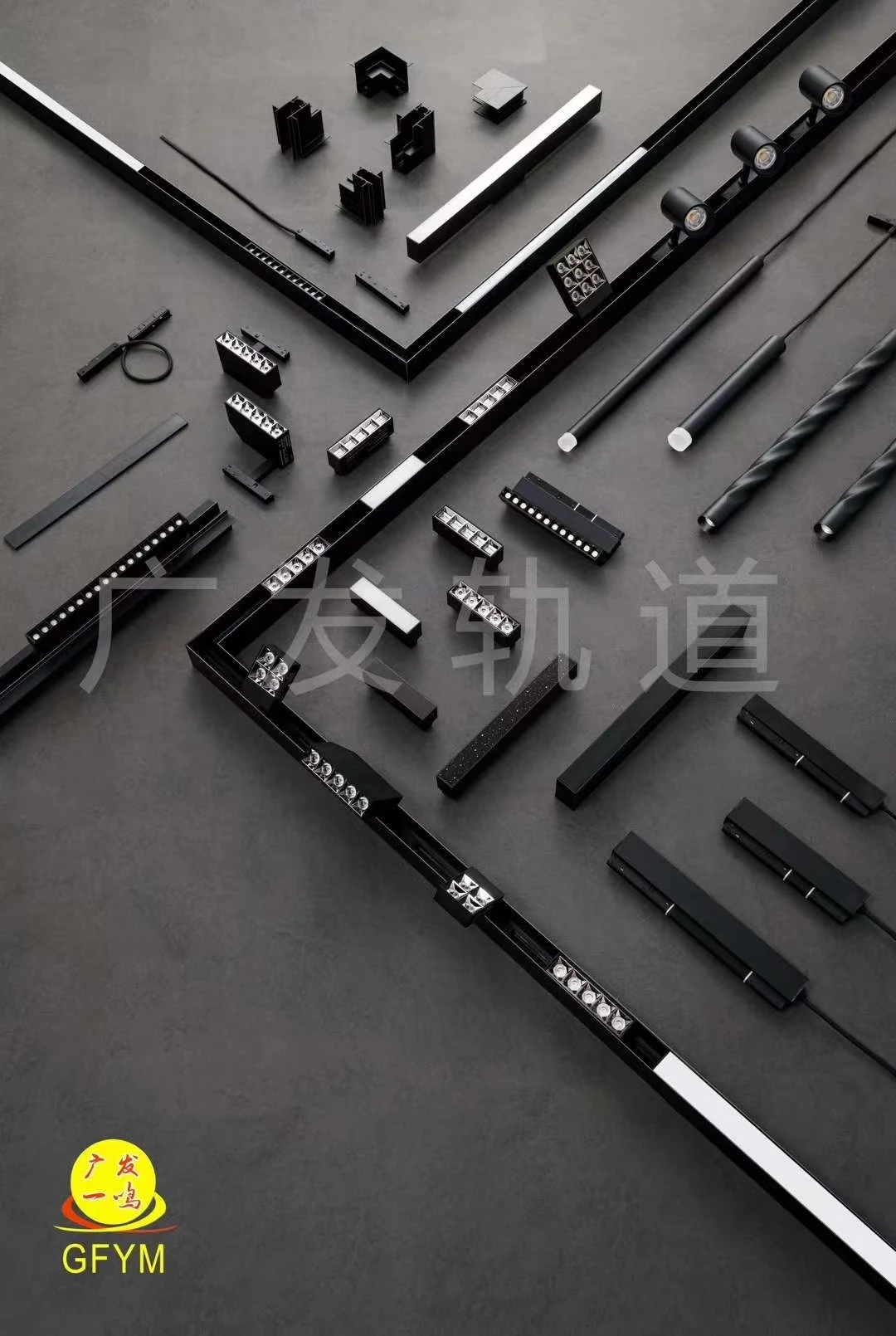 Factory Wholesale Price Black Corner Conductive Module for Magnetic Led ...