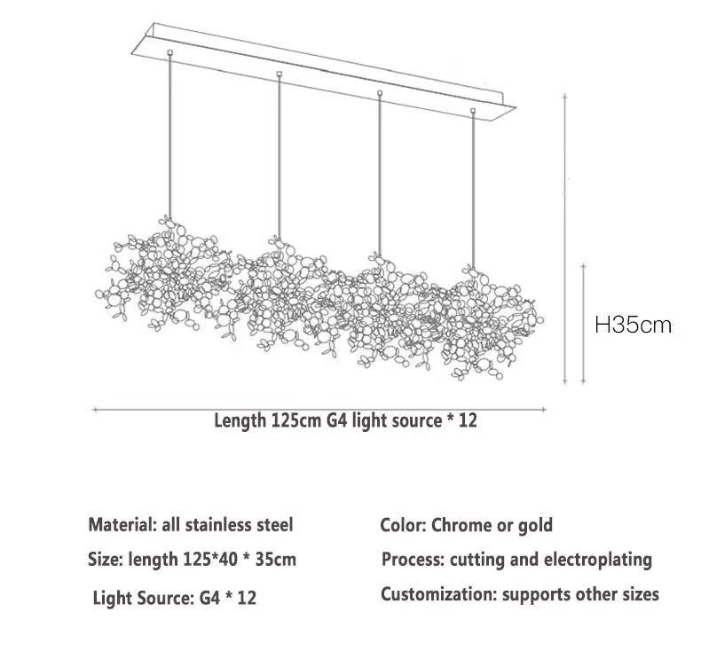 Zhongshan LED Light Indoor Decoration Custom Fixture Hotel Villa