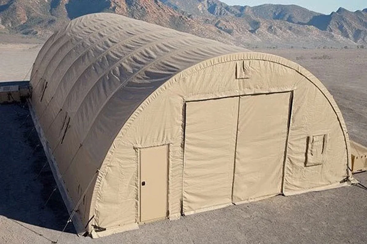 QX Factory Relief Hospital Tent - Large Khaki 4 Seasons