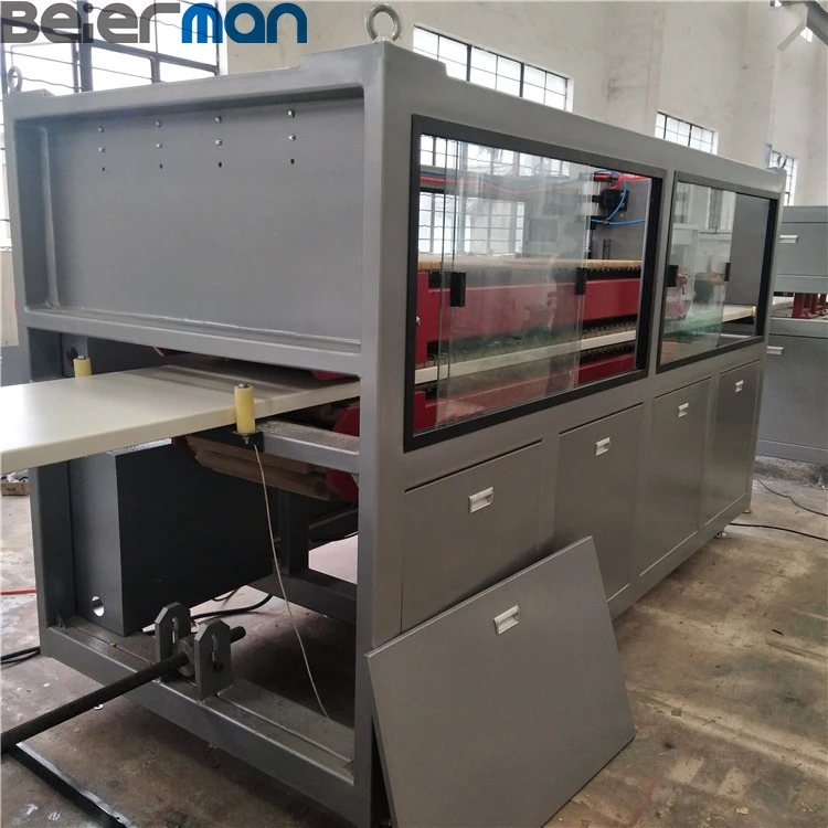 Customized Plastic Four Caterpillars Haul-off Machine For Pvc Profiles ...