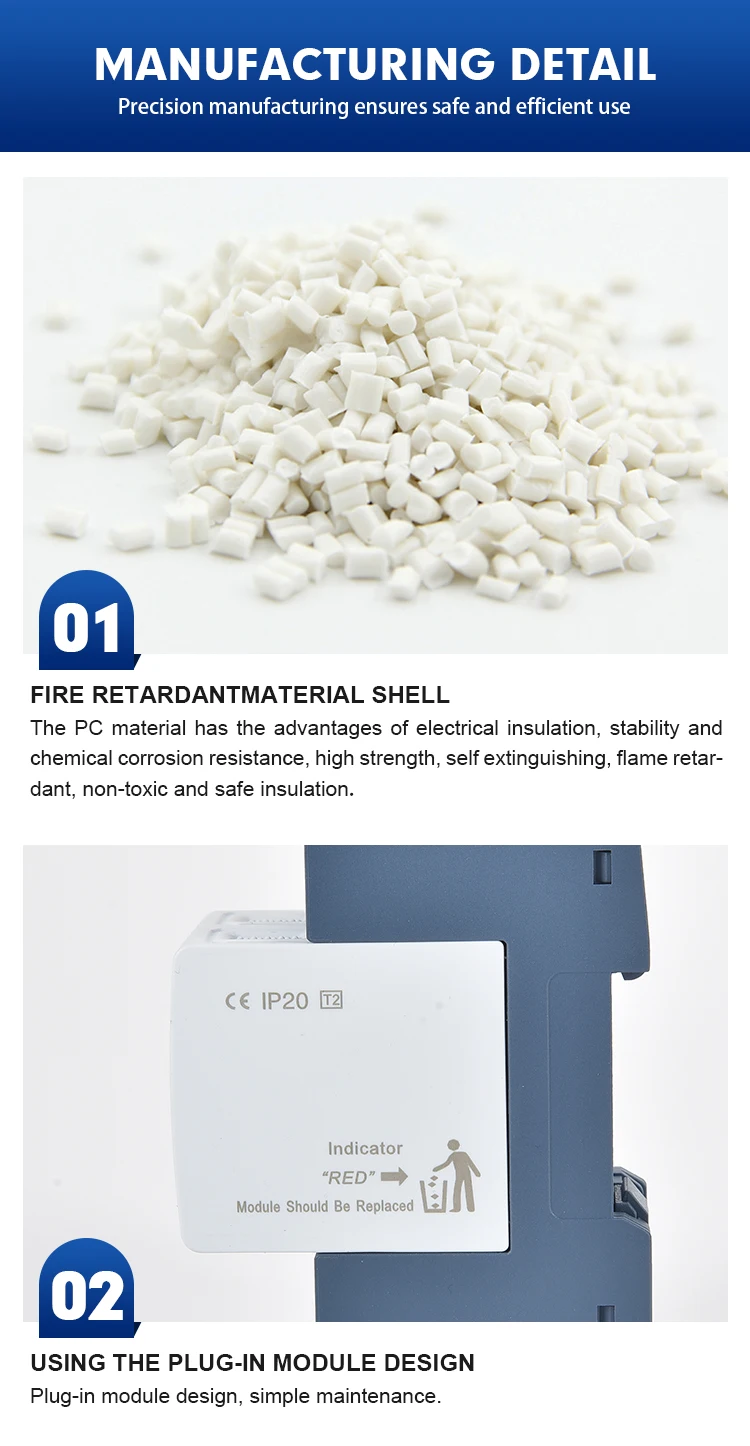 Rs485 SPD Din Rail Signal Surge Protector - Low Voltage PV