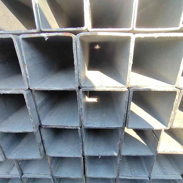 Ms Rectangular Hollow Gi Pipe Galvanized Steel Tube Gi Square Tubing Bs ...
