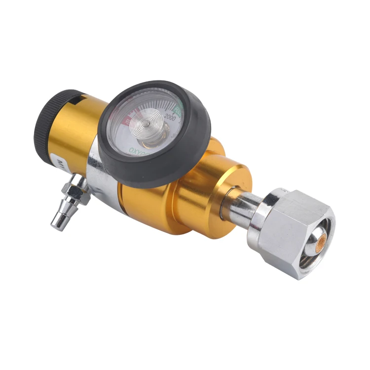 Factory Price Medical Oxygen Gas Regulator Cga540 Nut Type Oxygen ...
