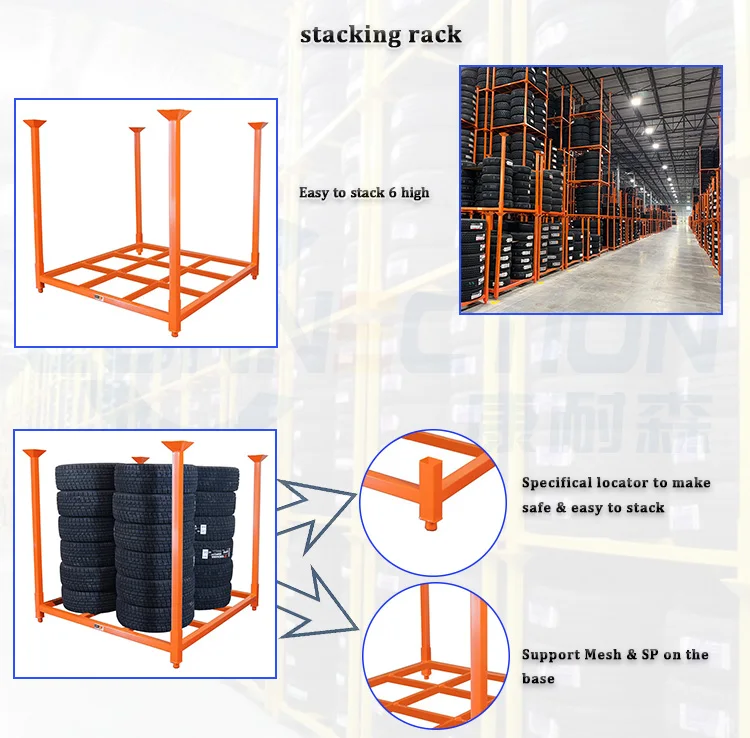 60" 60" Detachable Powder Coated Transport Large Warehouse Industrial ...