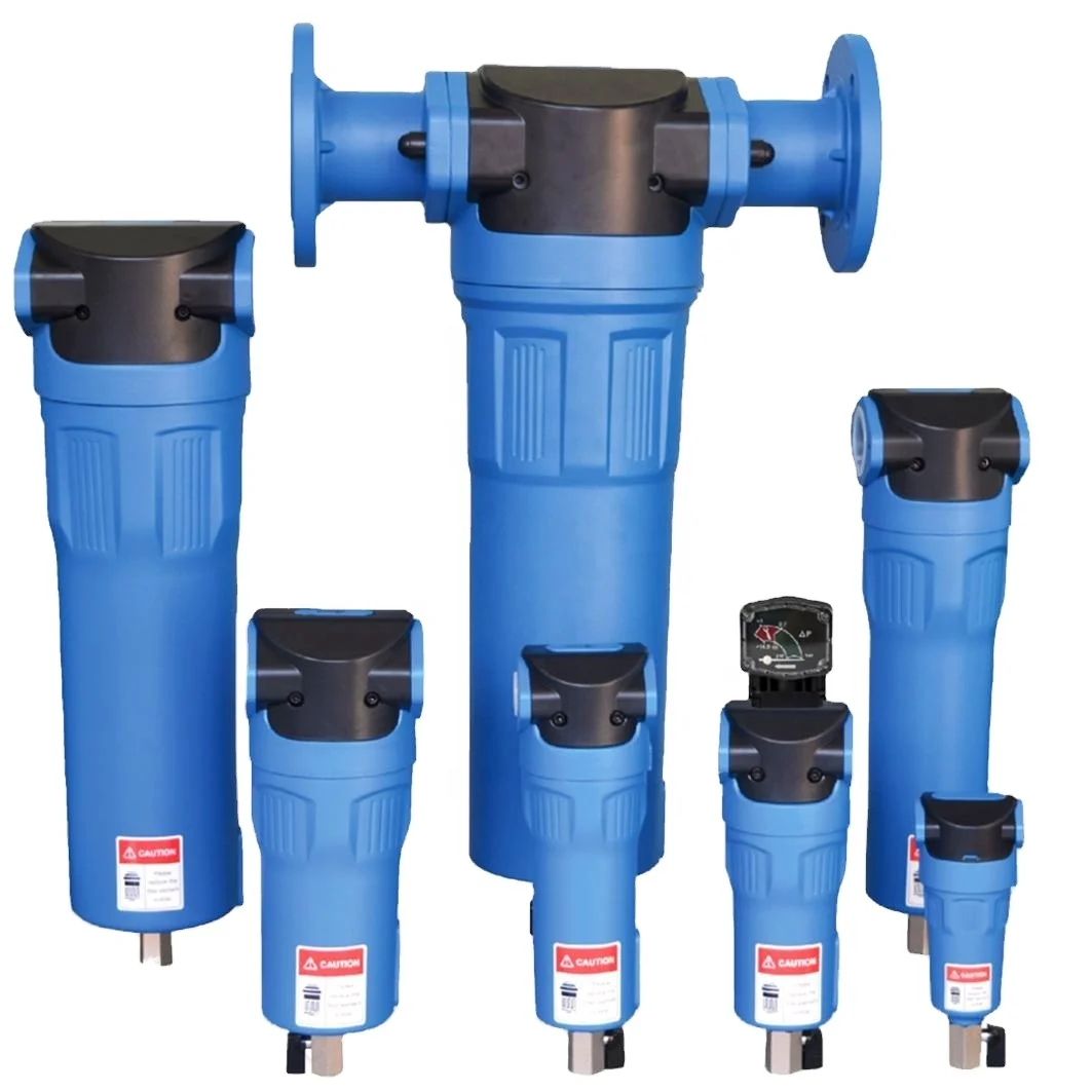 Wuxi Yineng Factory 1.6 Mpa Cj Series Compressed Air Precision Filter ...