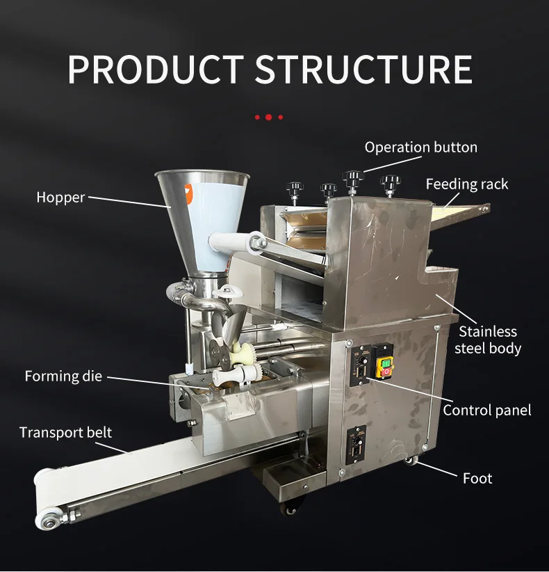 Dumpling Machine Maker Empanadas Automatic Electric Production