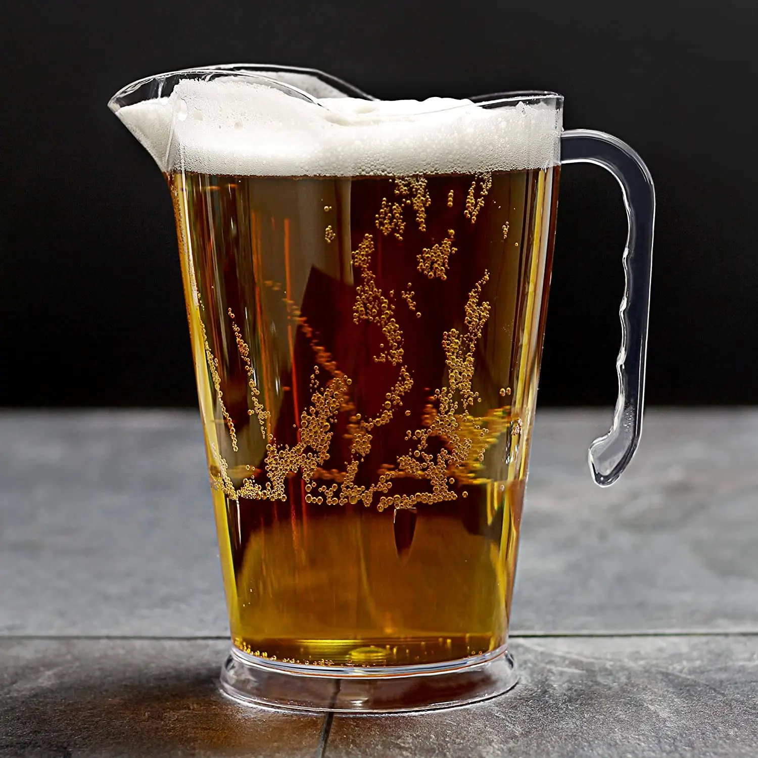 Recyclable Hard Plastic Stackable Plastic Jugs Ice Beer Pitchers With ...