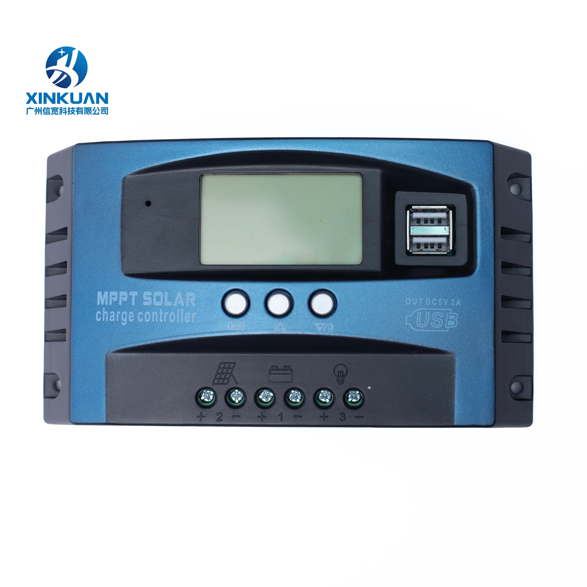 30/40/50/60/100A PWM Solar Charge Controller Smart Display 12V 24V Auto ...