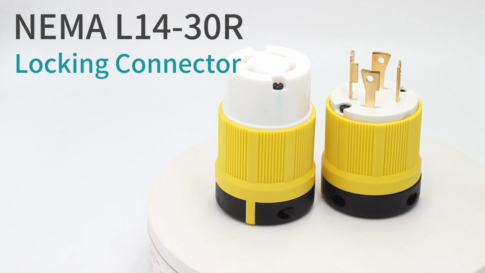 L14-30p L14-30r Usa Standard 30 Amp 125/250v 3 Pole 4 Wire Grounding ...