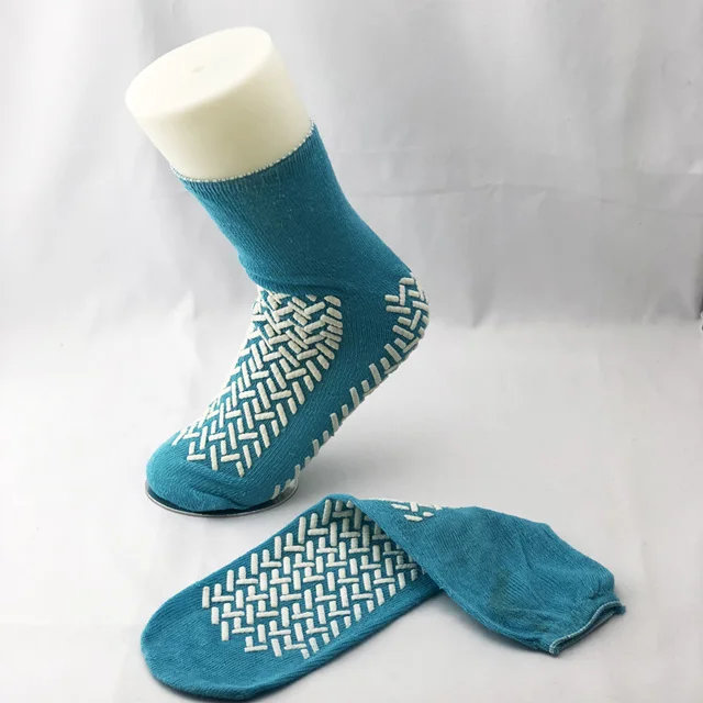 High Quality Disposable Non Skid Safety Slipper Indoor Socks With Non ...