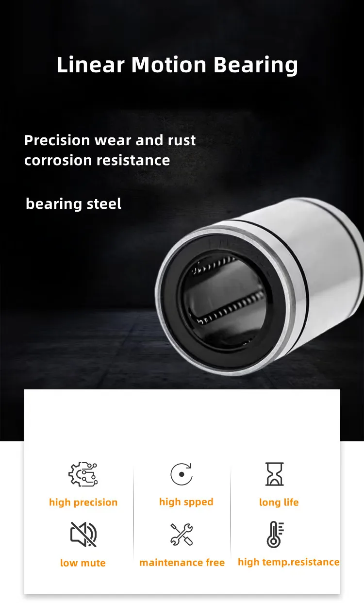 Sliding Linear Bearing Lm12uu Lm13uu Lm16uu Lm20uu Ball Guide Sleeve ...