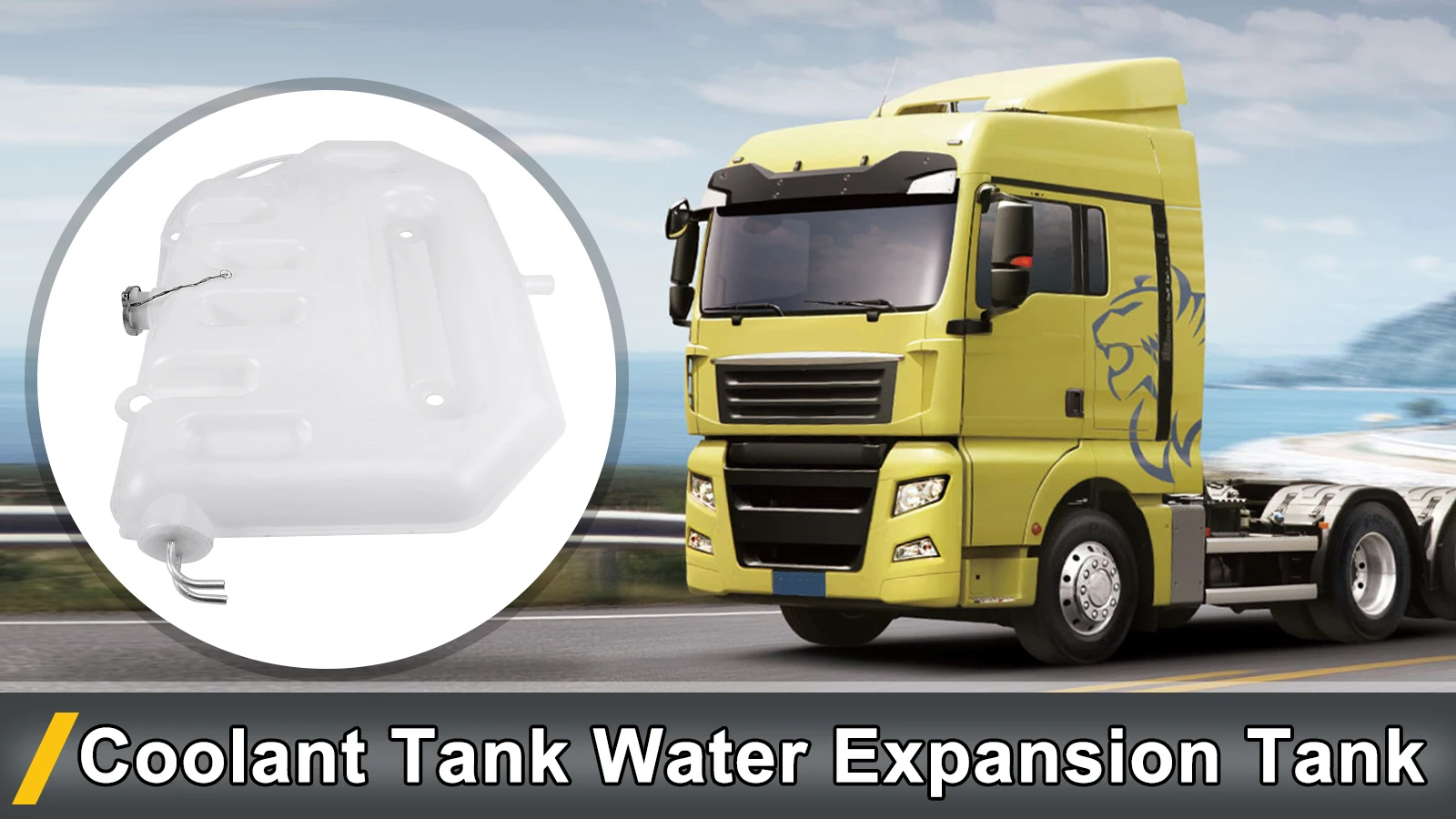 Radiator Coolant Expansion Tank Bottle Reservoir Replacement For ...