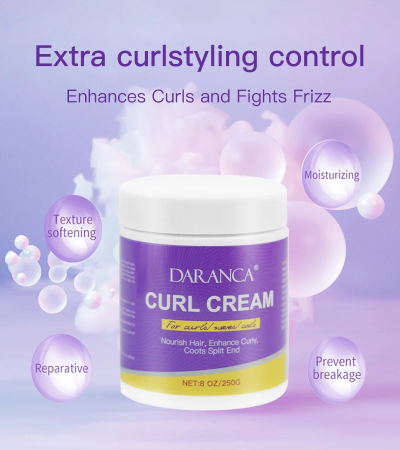 Private Label Activator Cream Anti Frizz Curling Defining Enhancers ...