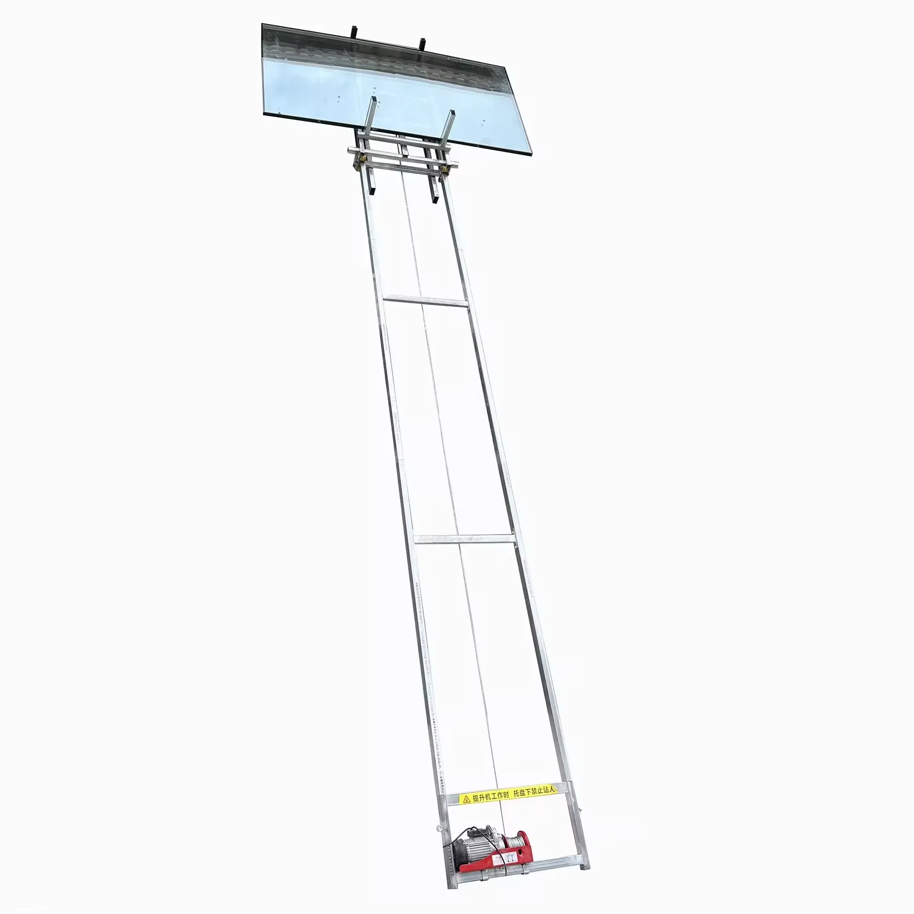 Electric Hoist Ladder for Solar Panel Lifting & Construction - 1 Ton ...
