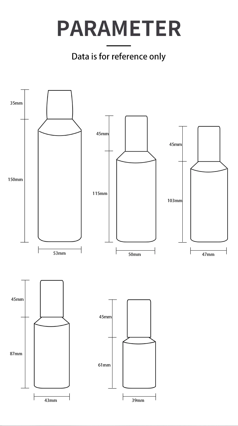 Frosted Slanted Shoulder Lotion Pump Glass Bottles