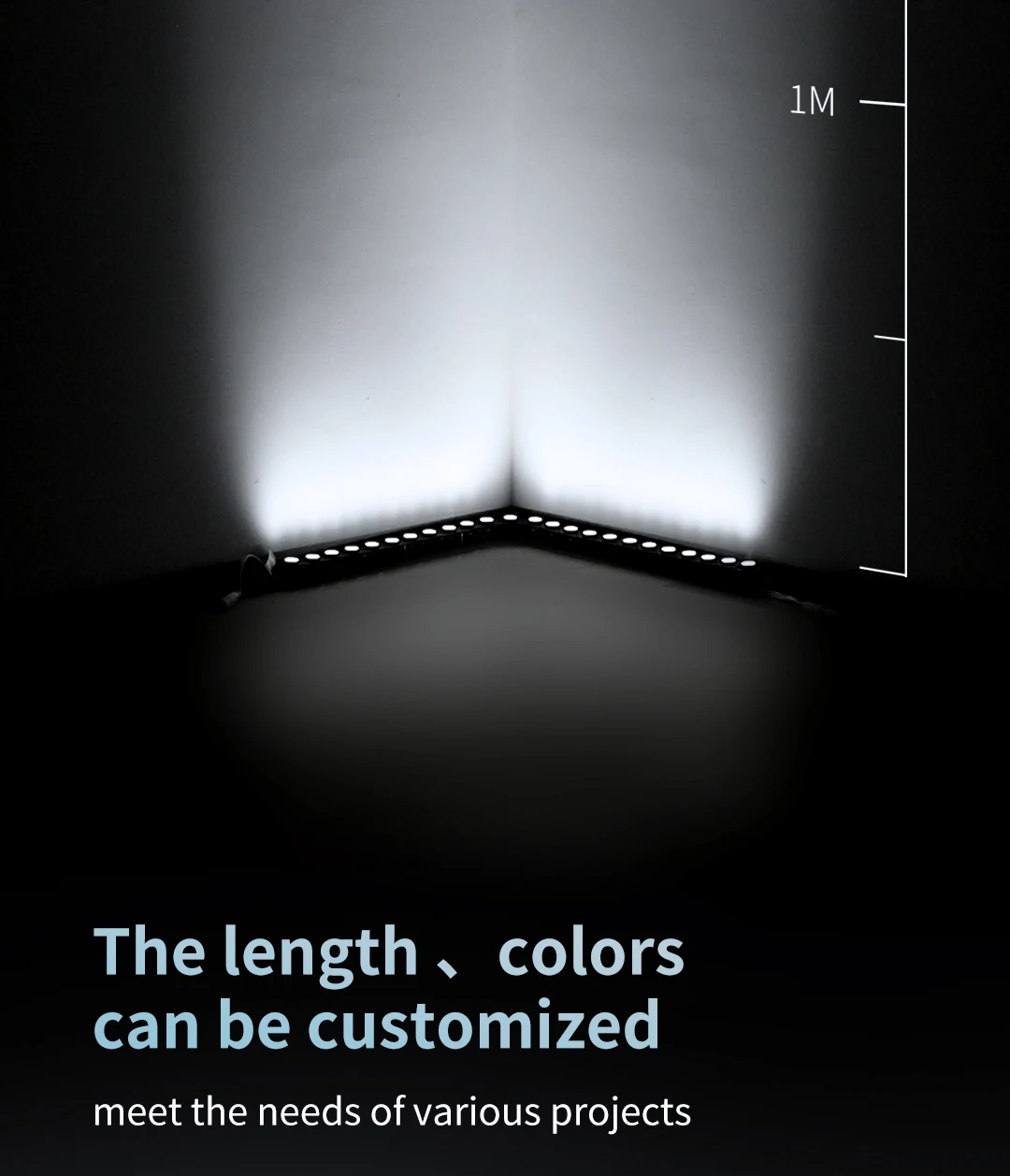 High Power Flexible LED Wall Light Flood Light LED on Landscape Project