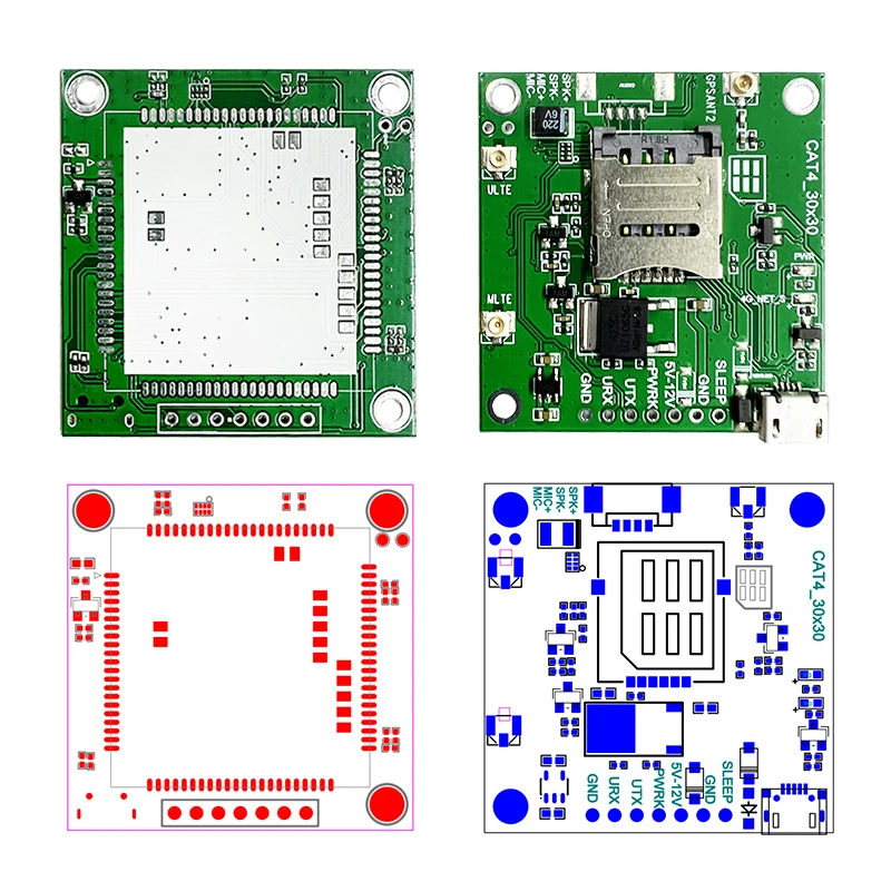 Simcom SIM7600SA LTE Module - 4G Development Core Board