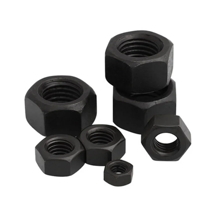 M8M10M12M14M16M20 to M100 Carbon Steel Din934 Iso 4032 Hex Nut Hexagon ...