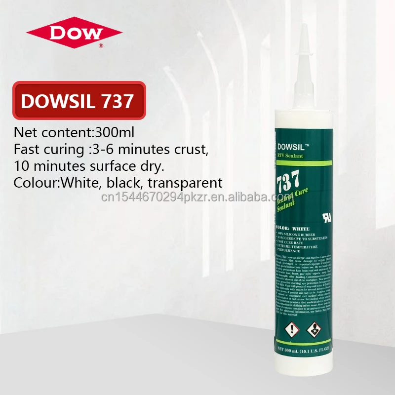 Dowsil 737 300ml White Neutral Cure Paste Rtv Dowsil Silicon Sealant ...