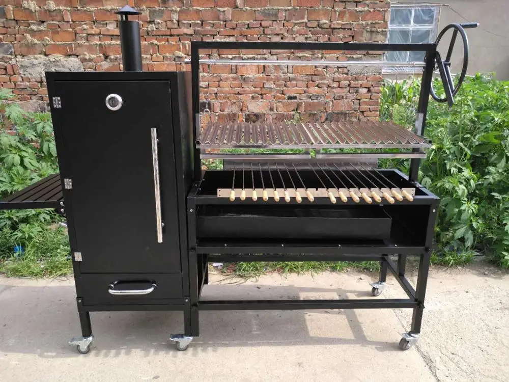 Alibaba.com: Portable Smoker BBQ Argentina Grill Pit Machine Charcoal ...