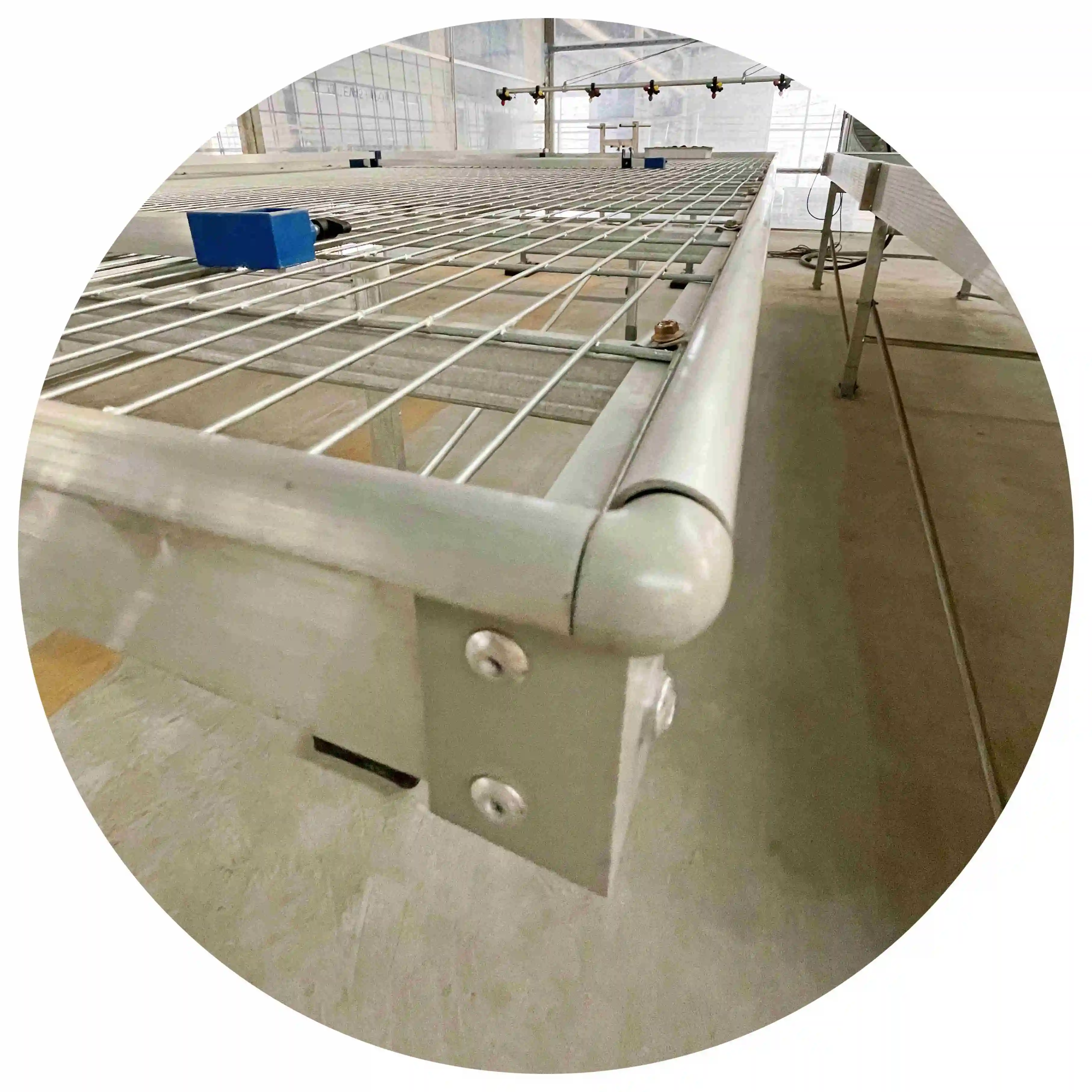 4x8 Flood Rolling Table With Vertical Poles Hang Net Led Light ...