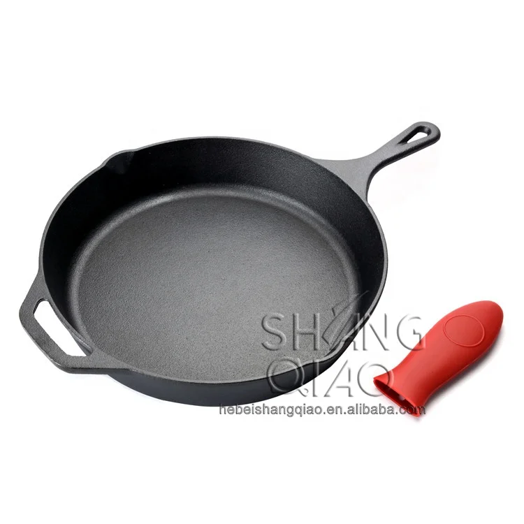 12 Inch Pre-seasoned Cast Iron Skillet Cast Iron Fry Pan - Buy Cast ...