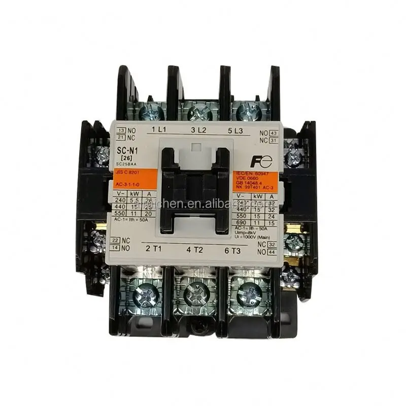 Industrial Controls Magnetic Contactors Fuji Sc-n1 Sc-n2 Sc-n3 Sc-n4 Sc-n5 Sc-n6 Sc-n7 Sc-n10 ...
