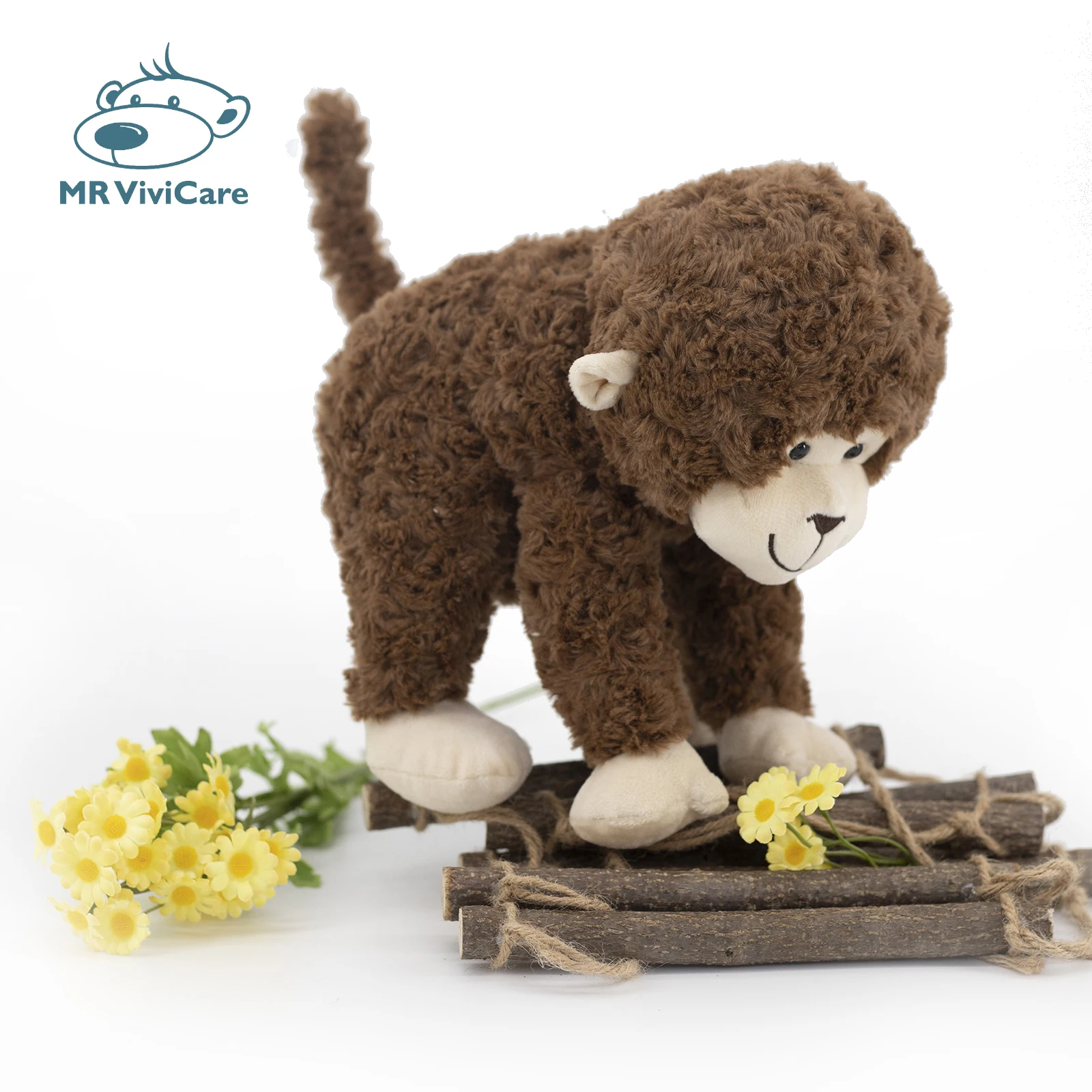 Cute Cheeky Monkey Stuffed Animal Plush Teddy Soft Toy